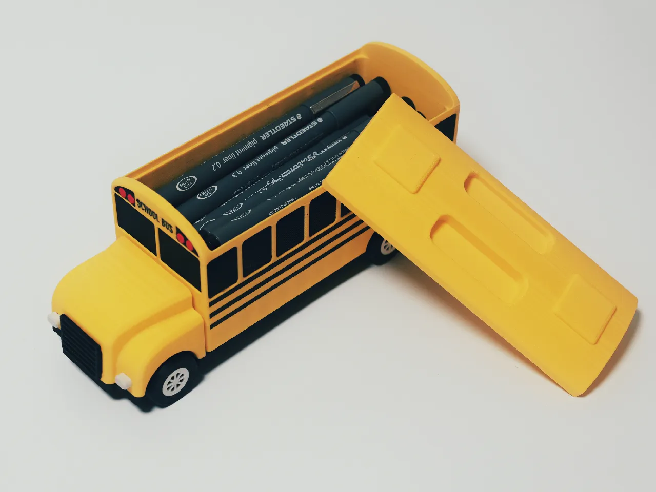 School Bus Pencil Case by 9percent | Download free STL model ...