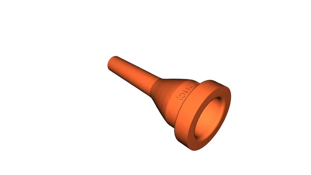 Trombone mouthpieces (updated) by Nicholas Oclassen | Download free STL ...
