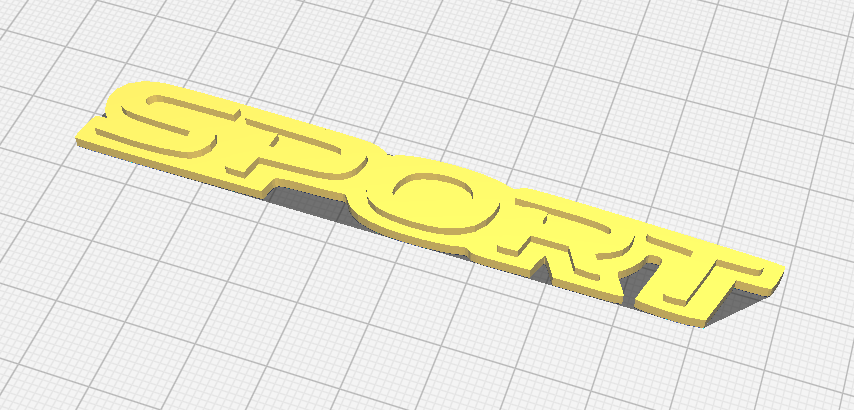 Subaru Forester Sport Emblem by A-ron | Download free STL model ...