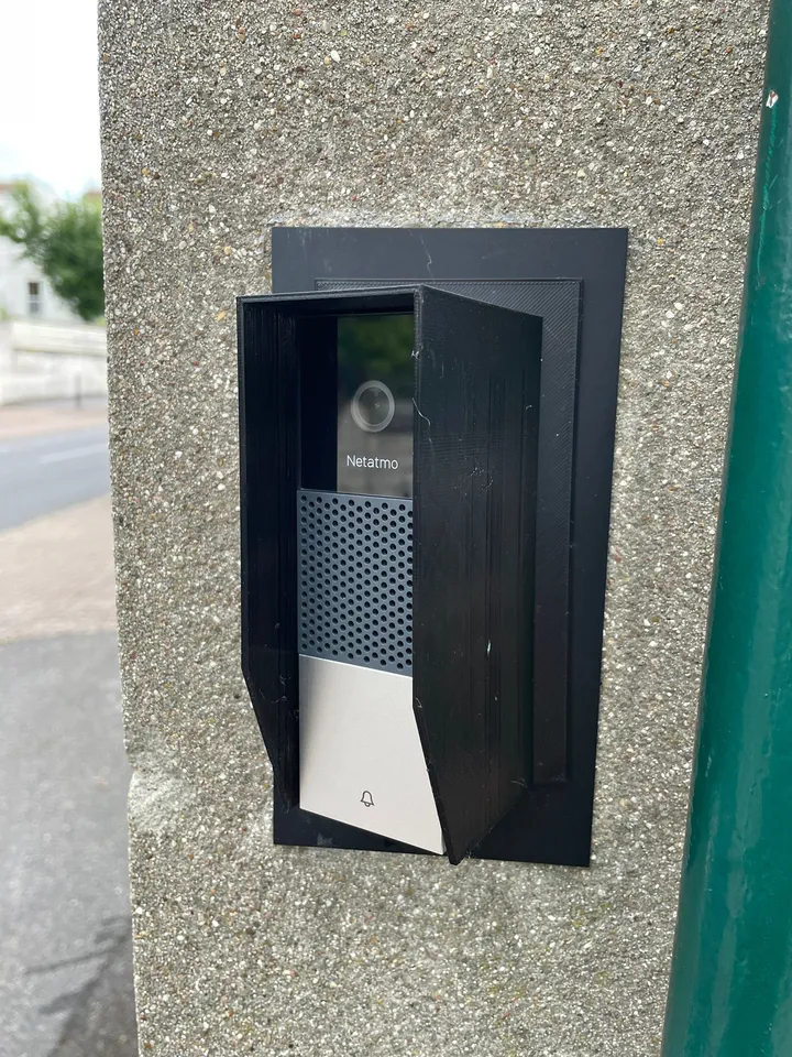 protection sonnette Netatmo by Pierre Gs | Download free STL model ...