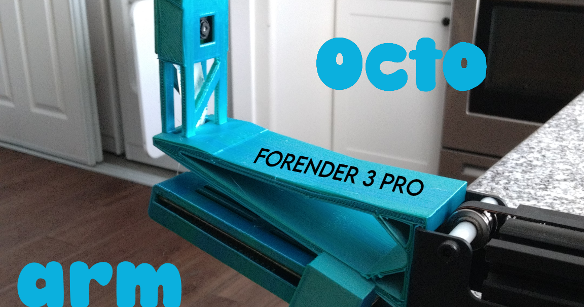 Octoarm Raspberry Pi and Camera Holder for Ender 3 Pro by Troy Pickett ...