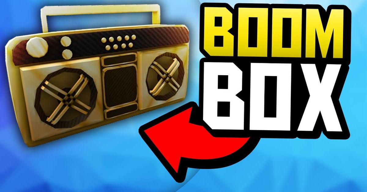 BoomBox roblox by Çøffeëk | Download free STL model | Printables.com