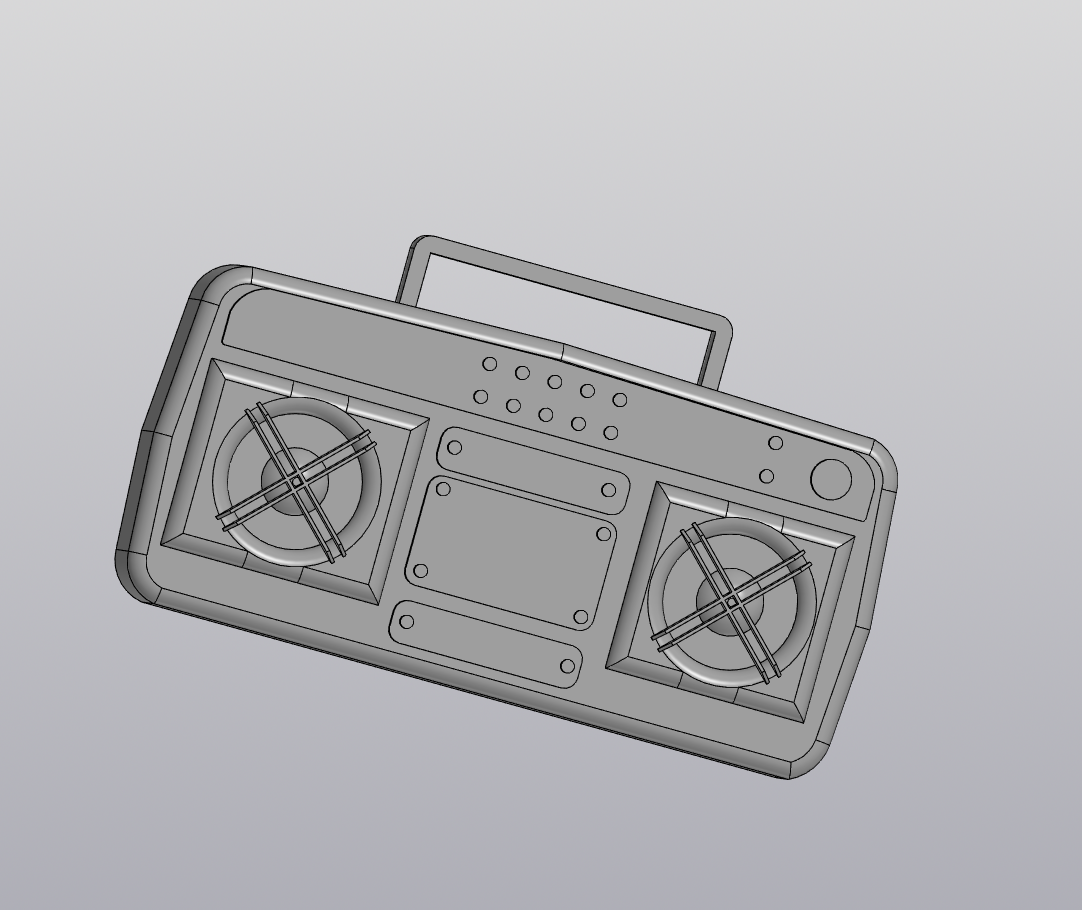 BoomBox roblox by Çøffeëk | Download free STL model | Printables.com
