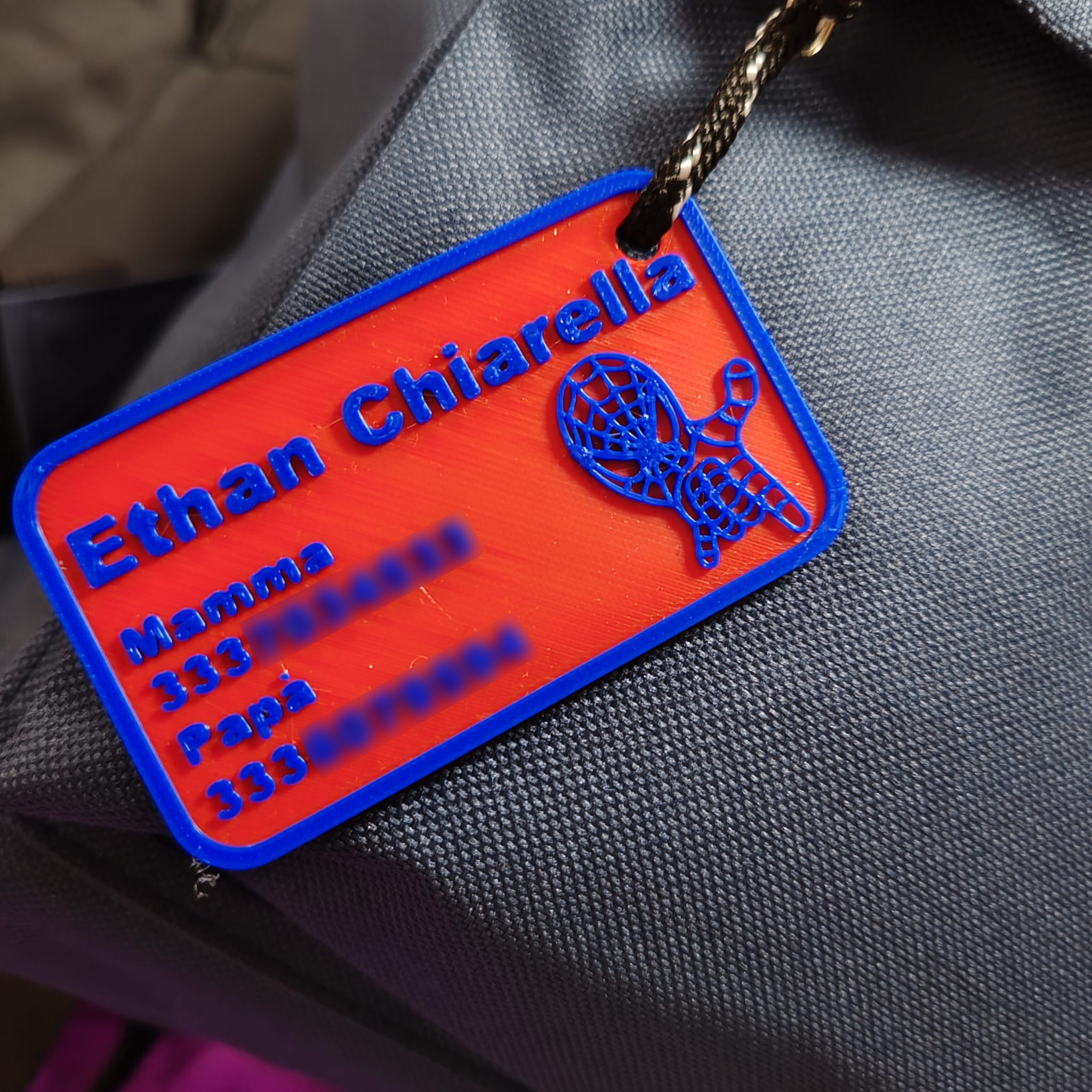 Customizable name tags by Raffaele Chiarella | Download free STL model ...
