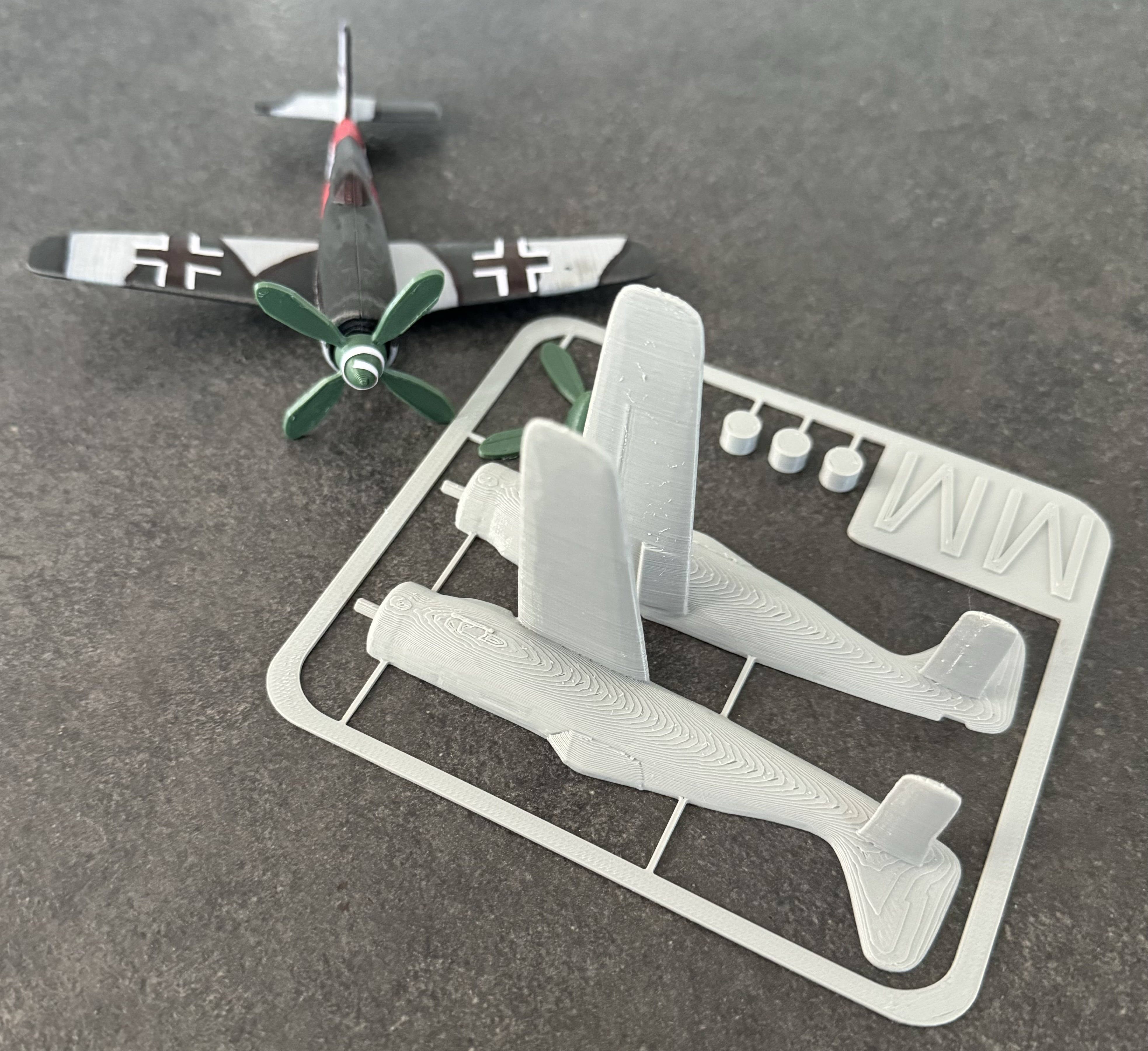 Focke-Wulf Fw 190 kit card by MM | Download free STL model | Printables.com