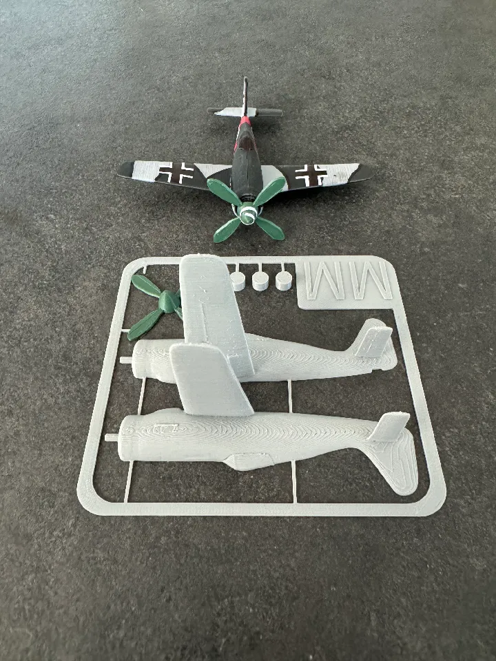 Focke-Wulf Fw 190 kit card by MM | Download free STL model | Printables.com