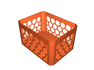 Box honeycomb 170x130x100 by Arasti | Download free STL model ...