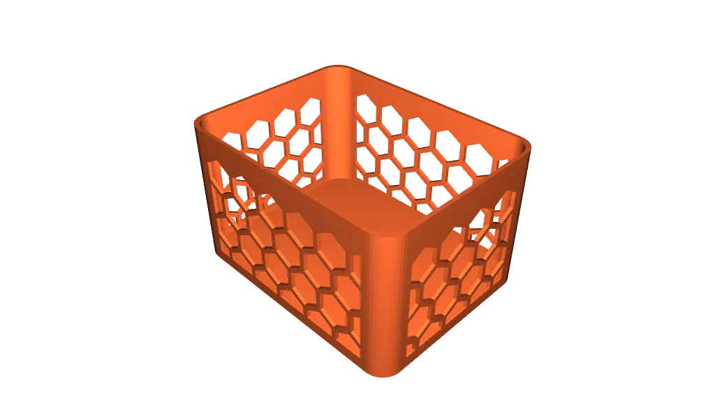 Box honeycomb 170x130x100 by Arasti | Download free STL model ...