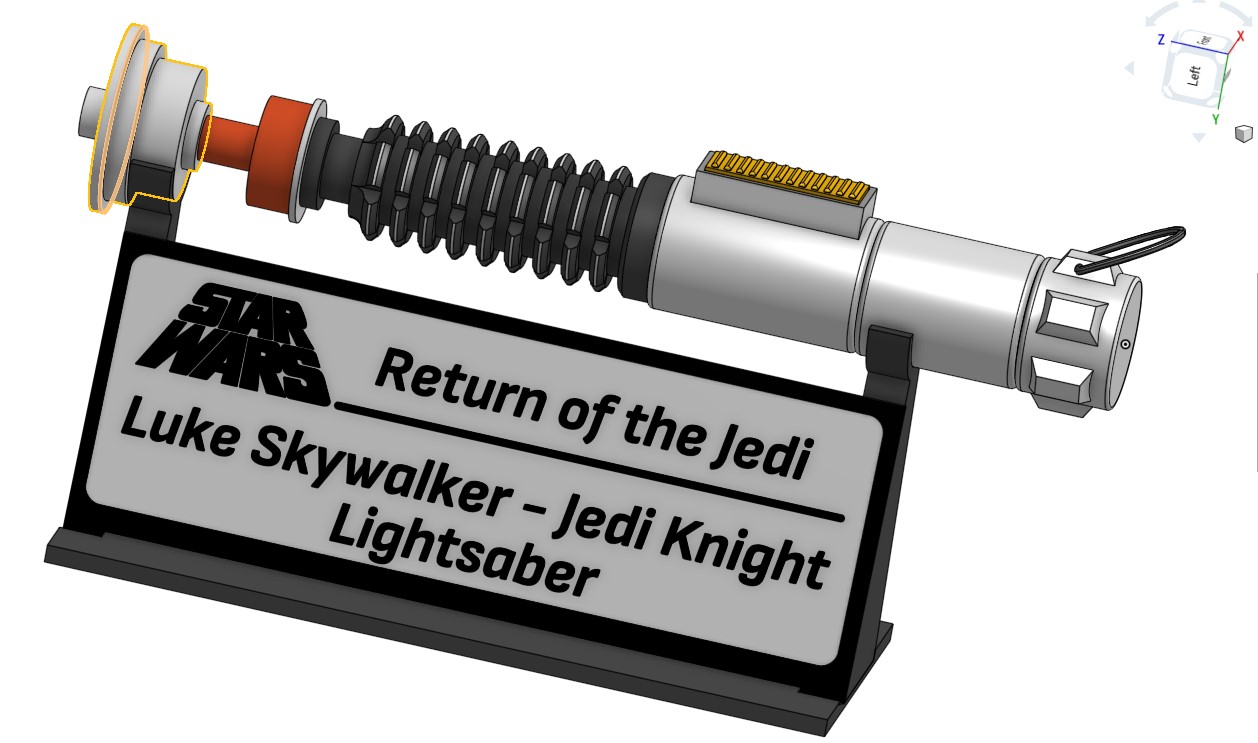 Stand for my Luke Skywalker Lightsaber by Dale | Download free STL ...