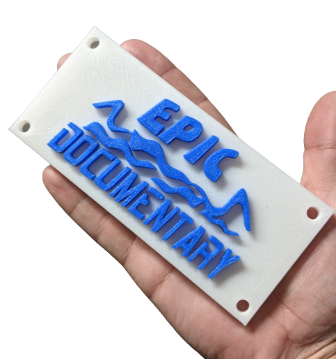 Epic Documentary Sign by TVJAB | Download free STL model | Printables.com