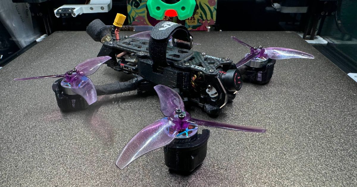 Volador VX3.5 1604 Motor Guards (plus .dwg file for the arms) autorstwa ...