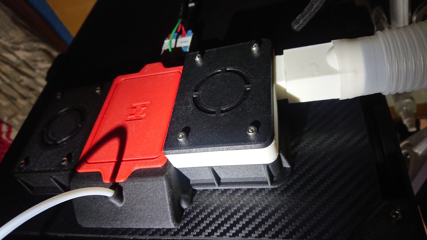 Tiny-T AirFilter ABS printing exhaust pipe non-destructive installation plug-in by Windy G ...