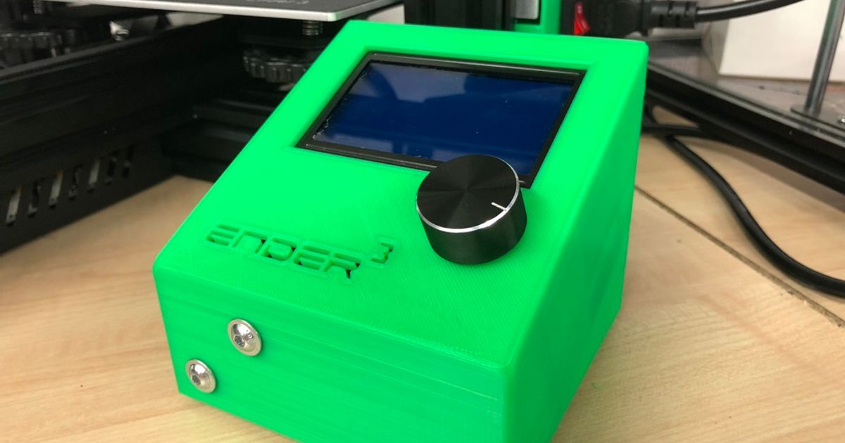 Creality Ender3 LCD Shield by CHAOSDRUCKER | Download free STL model ...