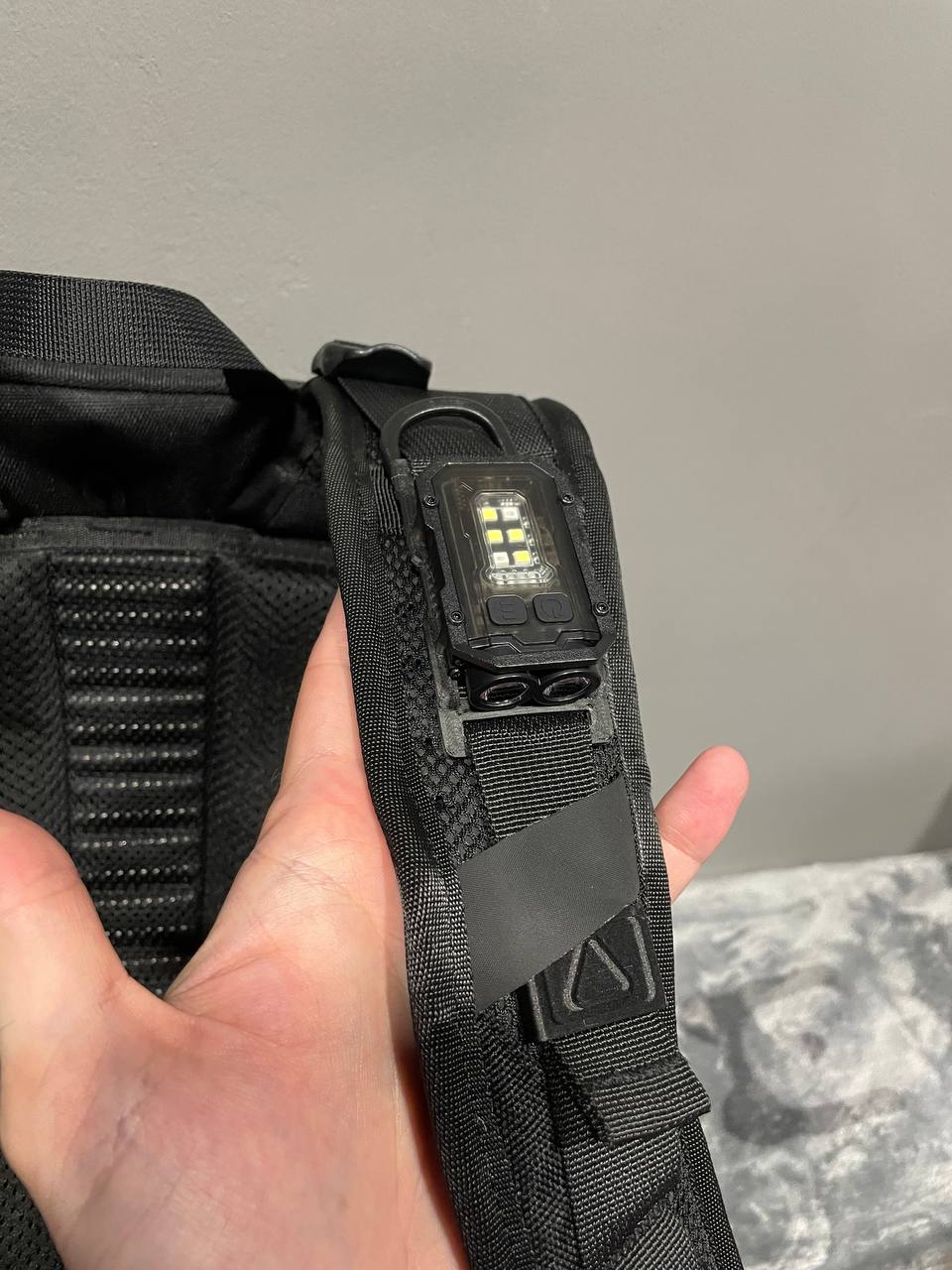 Molle system for keychain light by Dnih | Download free STL model ...