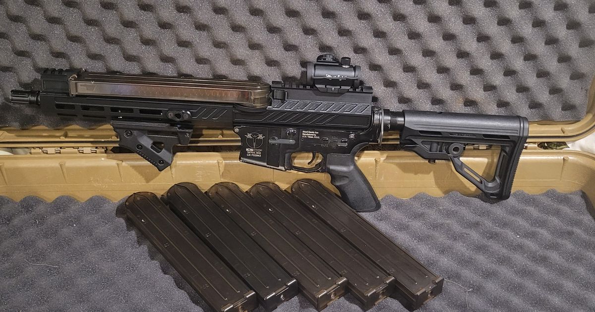 Airsoft AR-57 Upper Receiver for ICS Lowers Platform by Tortus412 ...