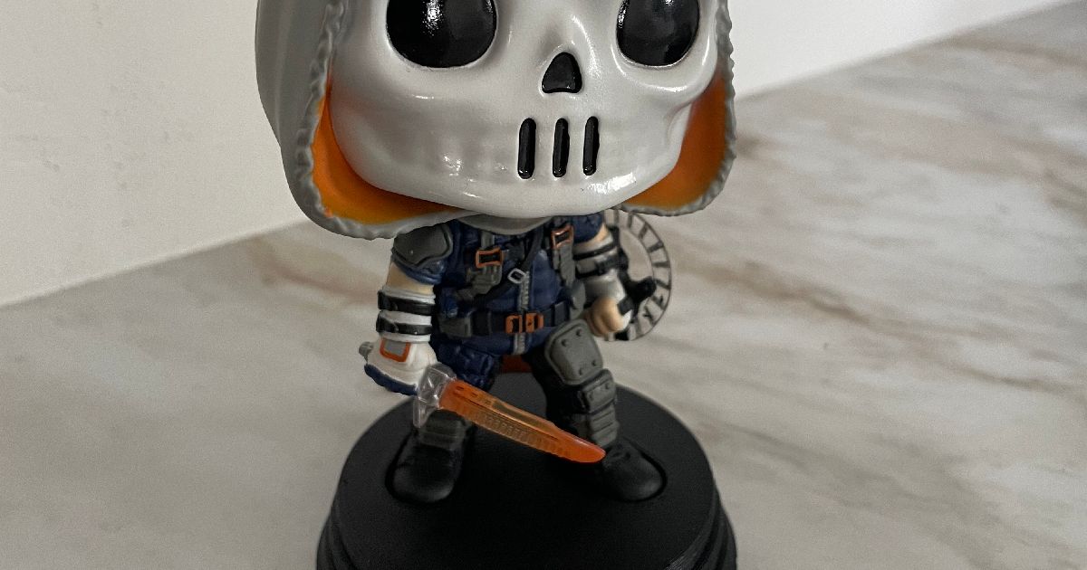 Taskmaster FunkoPop Base Plate by Stride | Download free STL model ...