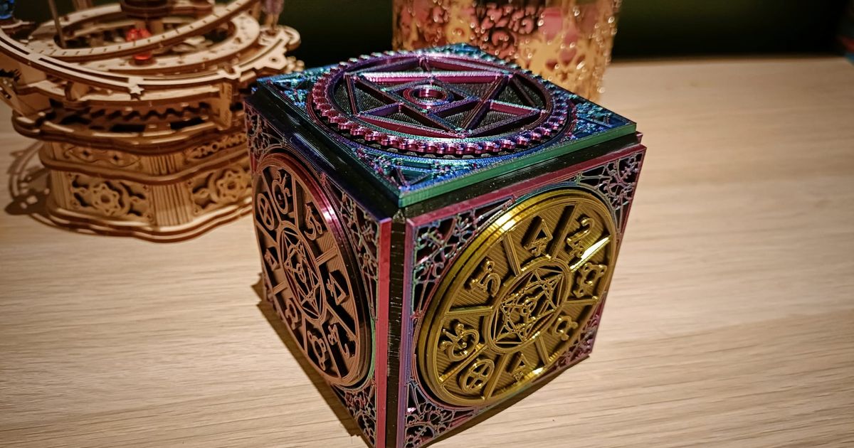 The alchemist's puzzle box - combination box by reeledMarek | Download ...