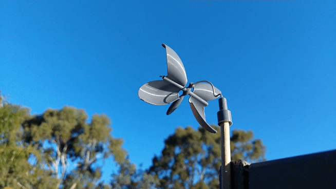 Moth wind spinner by Paul 3D_4_Fun | Download free STL model ...