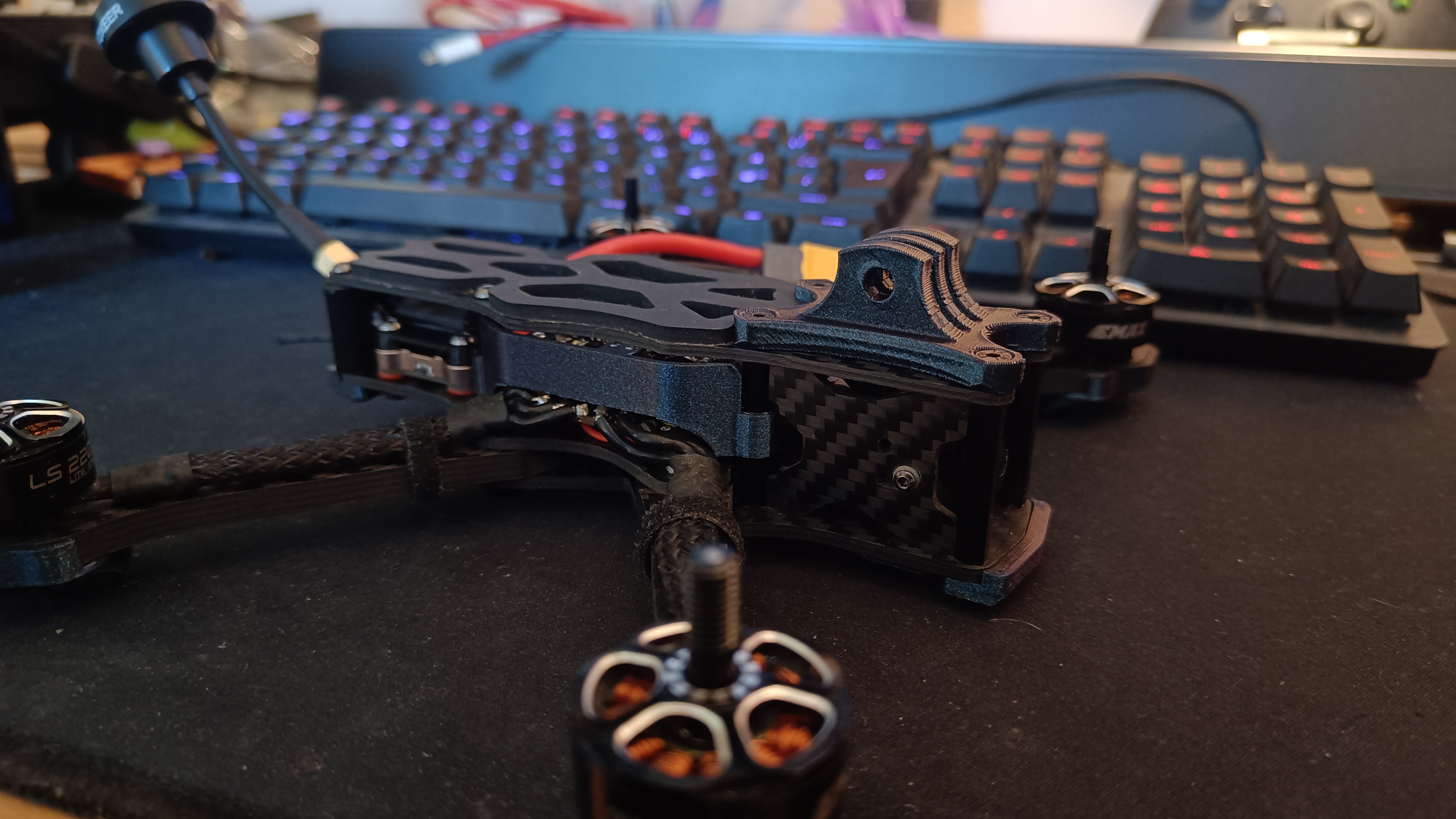 Gopro mount for Apex 5 (clone) by SASFPV | Download free STL model ...