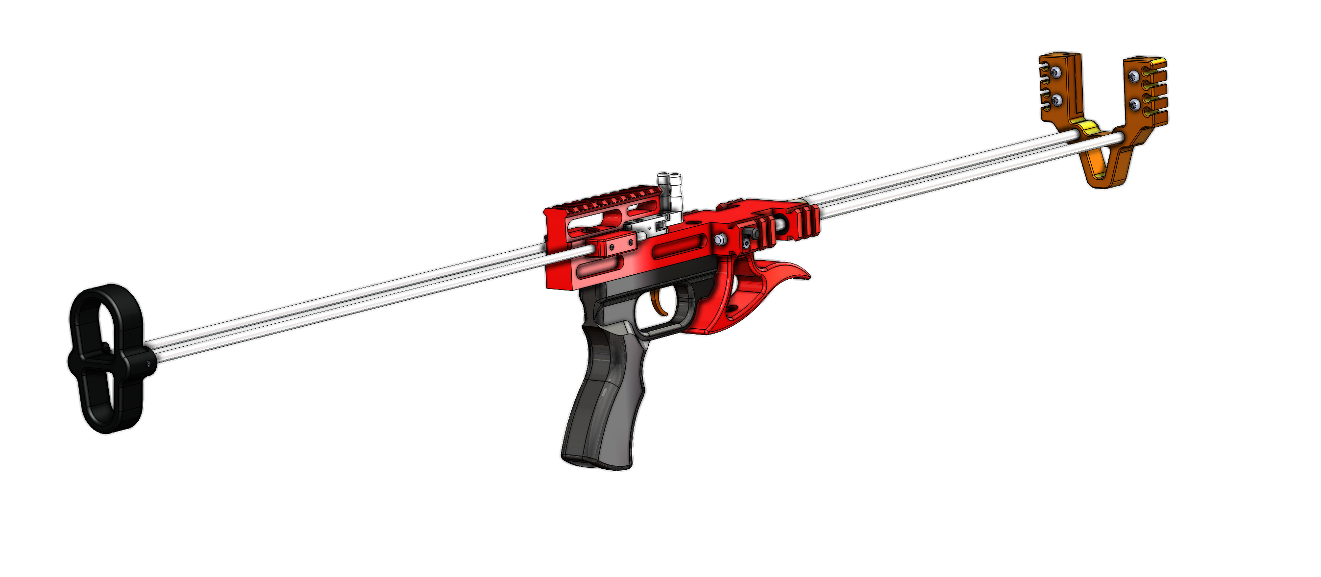 Advanced Slingshot Launcher by MarcinPaska | Download free STL model ...