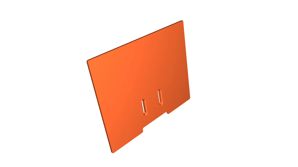 Frame for Waveshare 5.65" 7 color ACeP Display + RPi Zero by Sergey ...