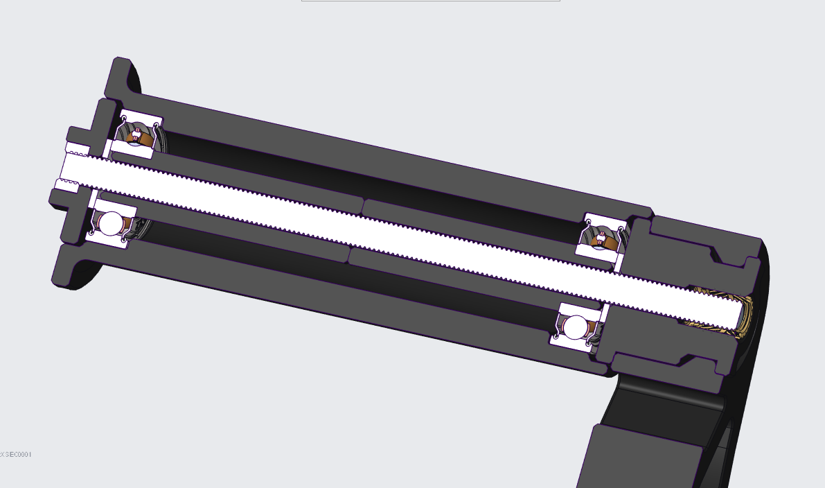 Spool holder with bearings for Prusa Enclosure by hpst | Download free ...