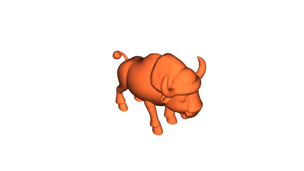 Bison by Denis X | Download free STL model | Printables.com