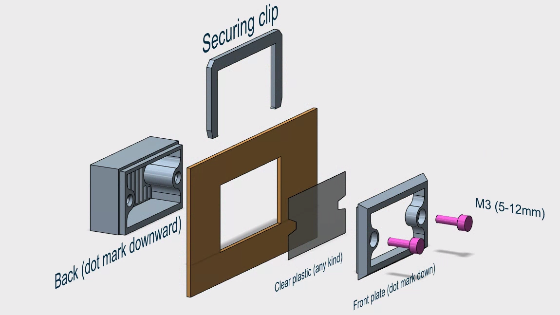 Visual Dessicant Indicator for Filament Drybox (V1) by partsMaker ...