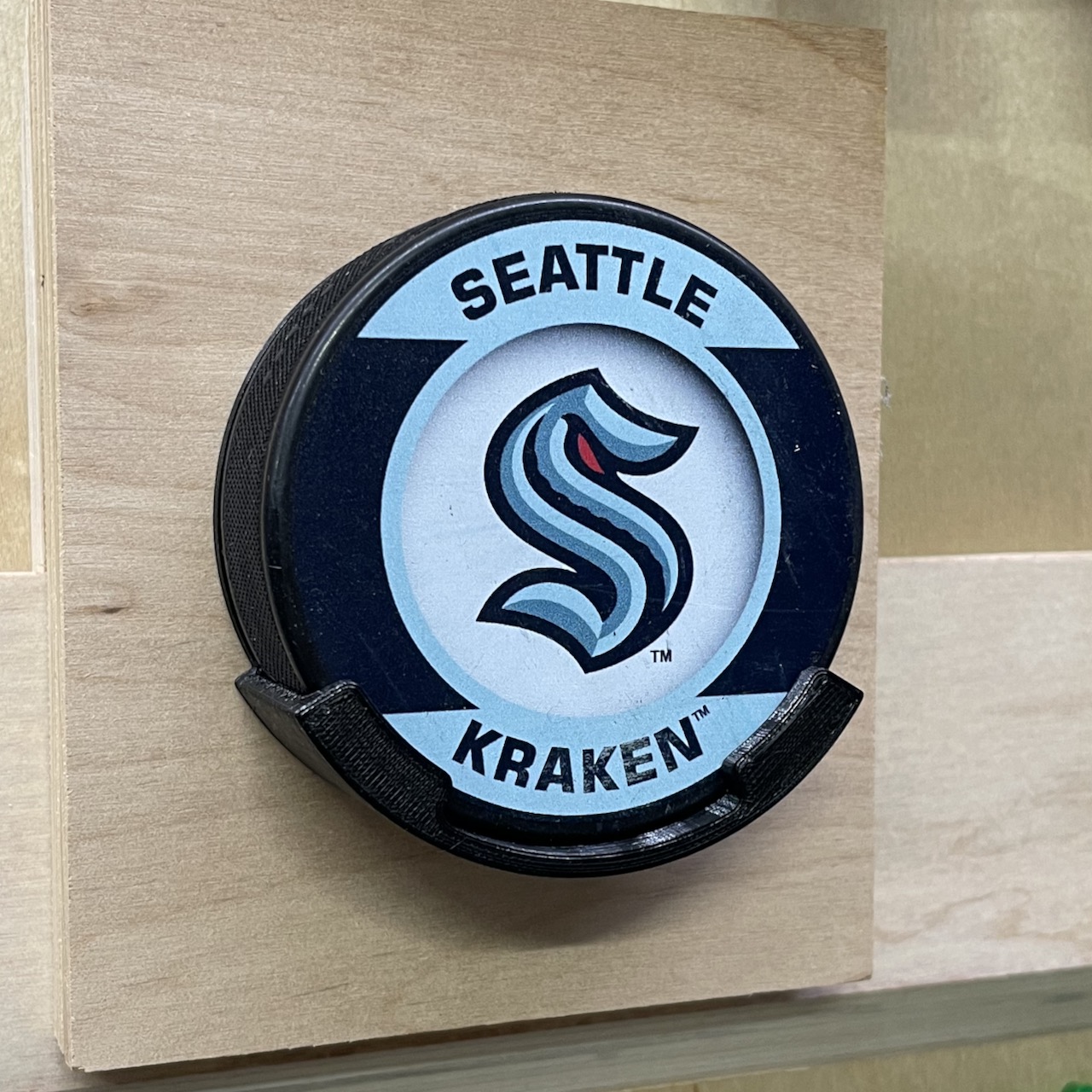 NHL Hockey Puck Display Mount by Beezlee | Download free STL model ...