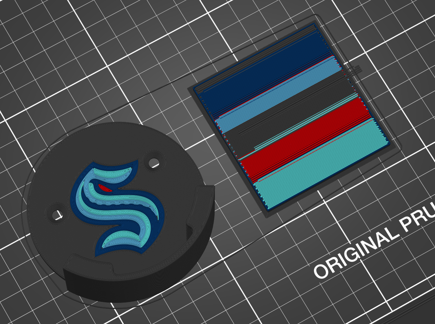 NHL Hockey Puck Display Mount by Beezlee | Download free STL model ...