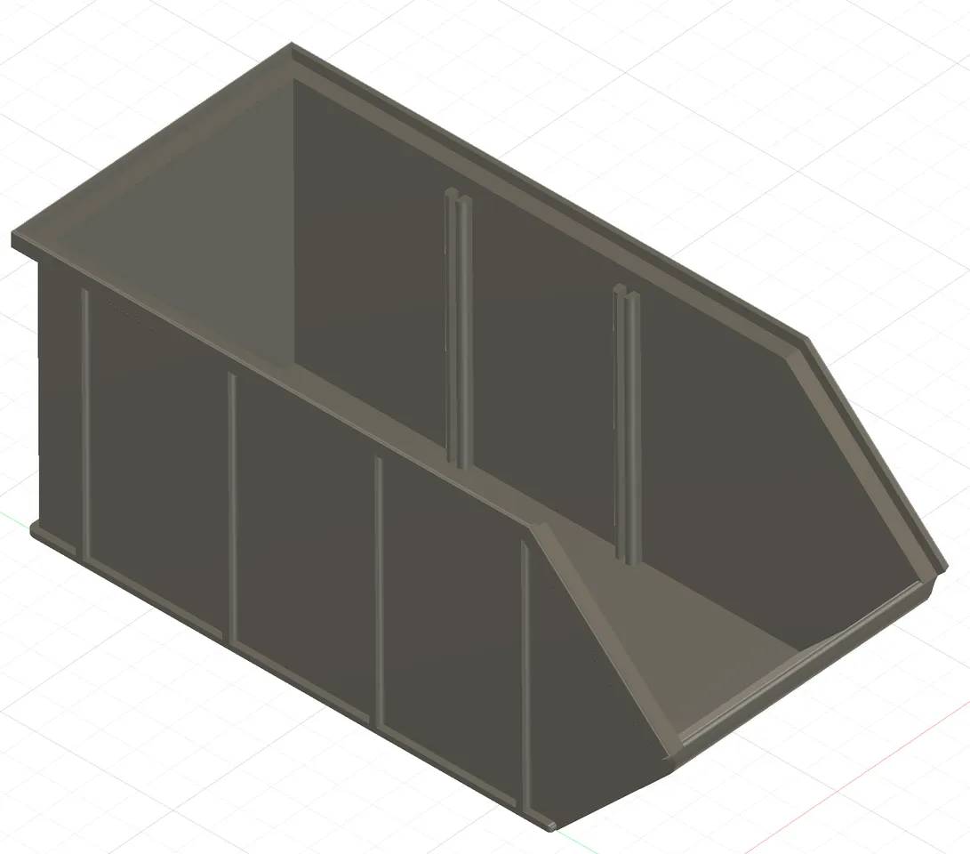 stackable Box with divider by m1rr0r343 | Download free STL model | Printables.com