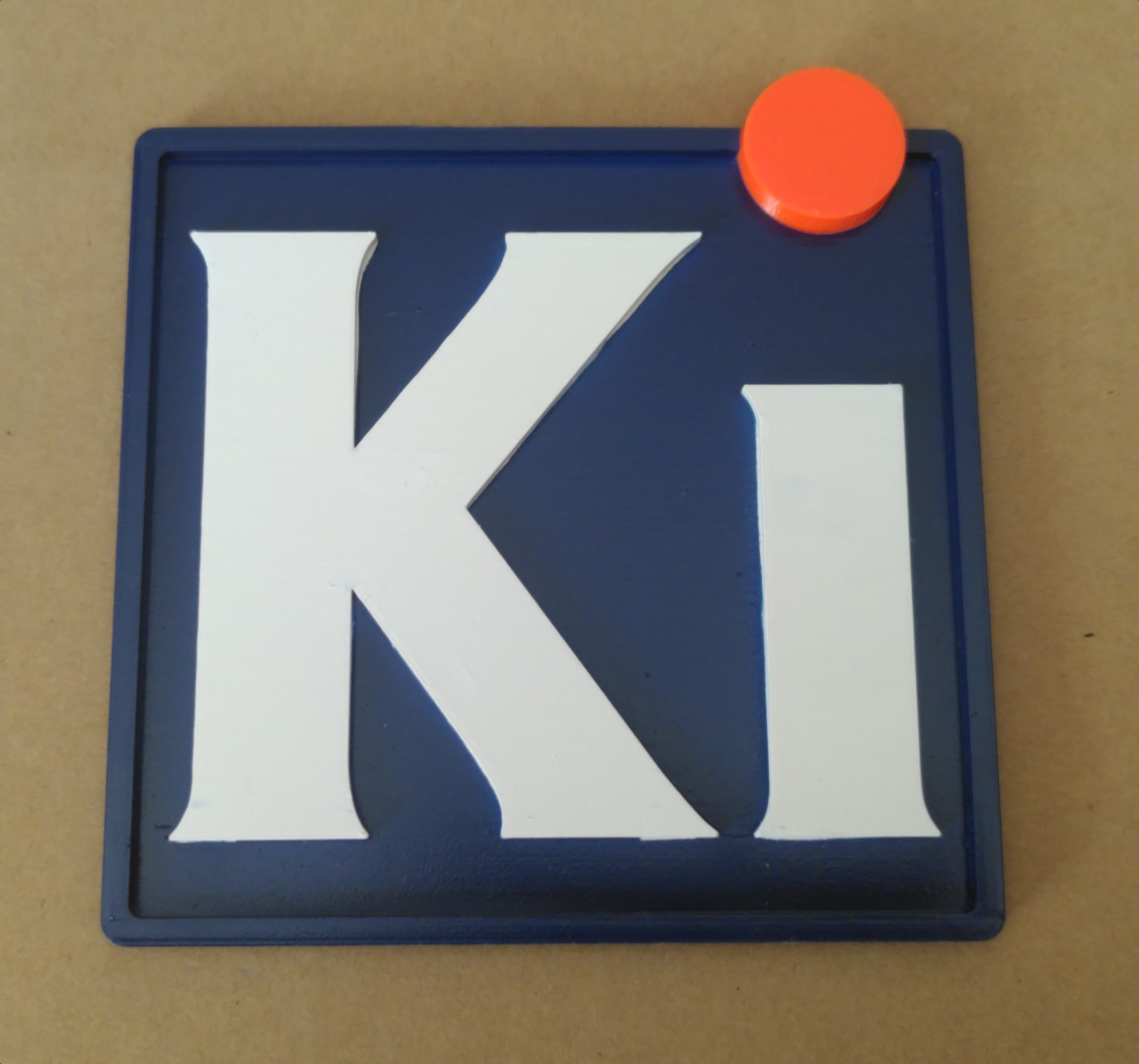 KiCAD Logo by Nico | Download free STL model | Printables.com