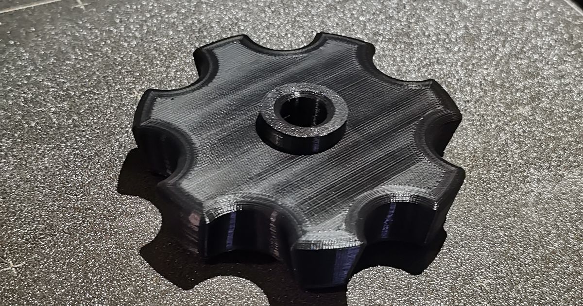 Nissan Navara Seat height Knob by Marius Mostert | Download free STL ...