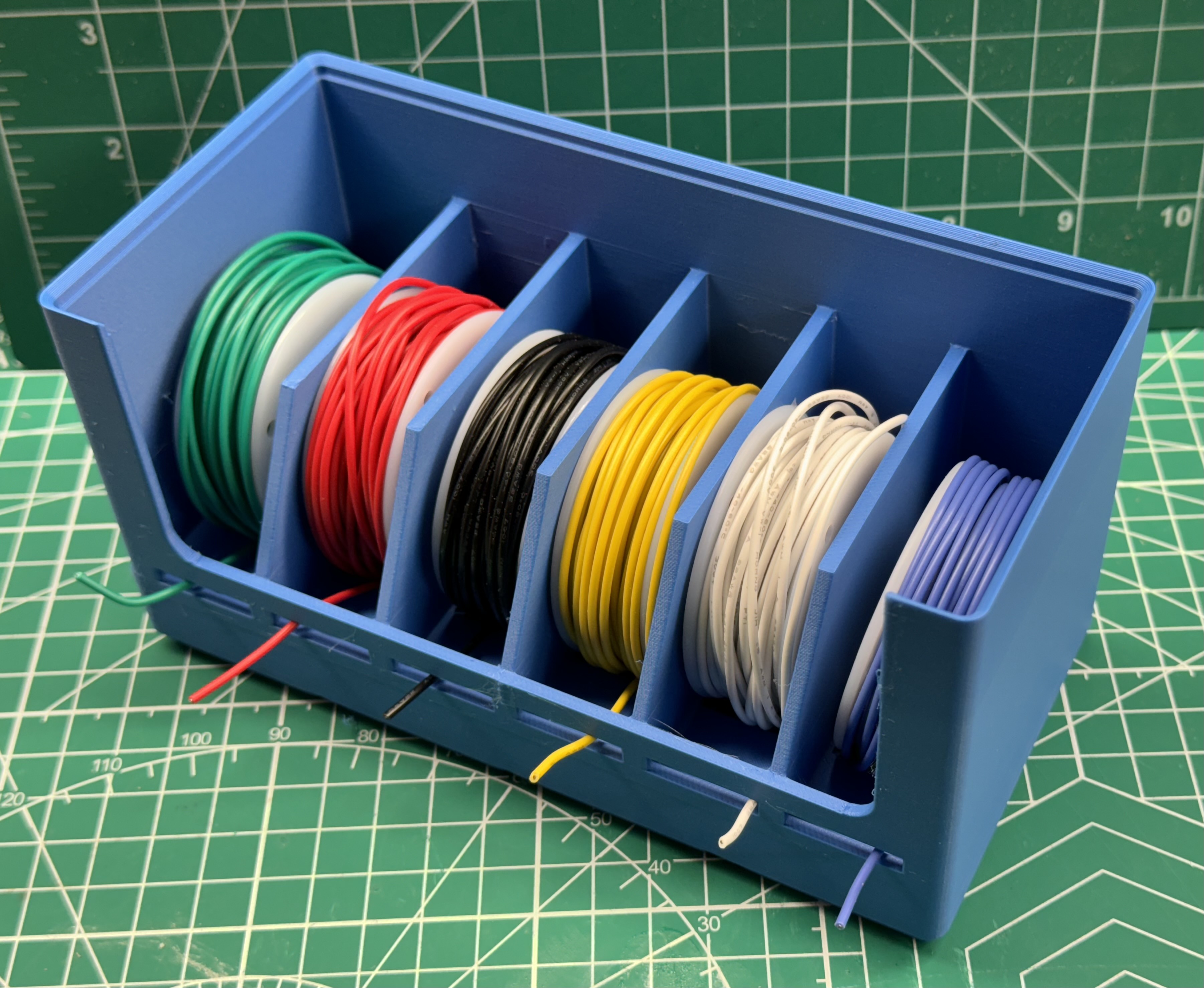 Gridfinity Wire Spool Holder/Dispenser by Longracks Labs | Download ...