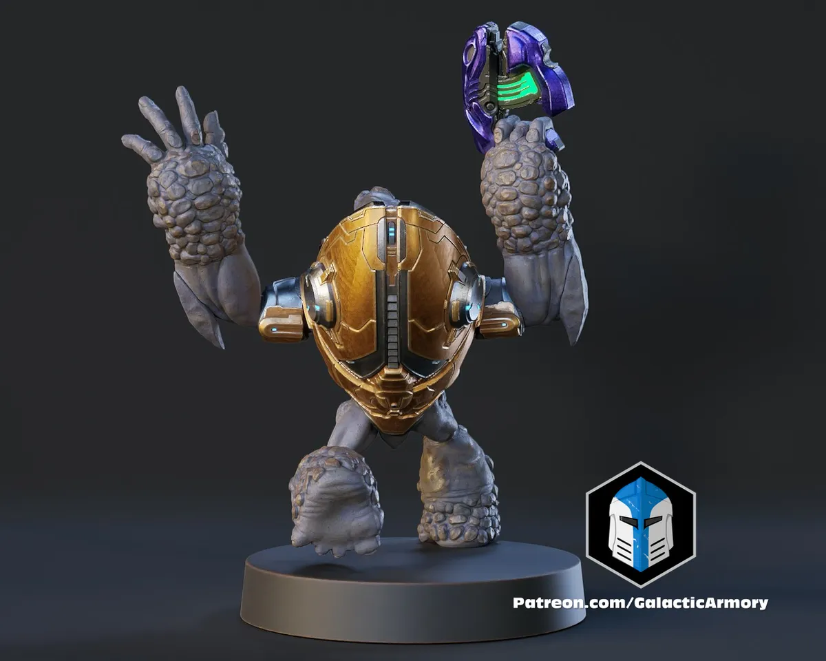 Halo Grunt Miniature by Galactic Armory | Download free STL model | Printables.com