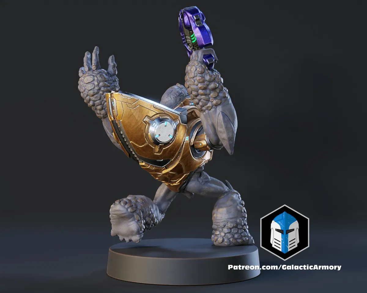 Halo Grunt Miniature by Galactic Armory | Download free STL model ...