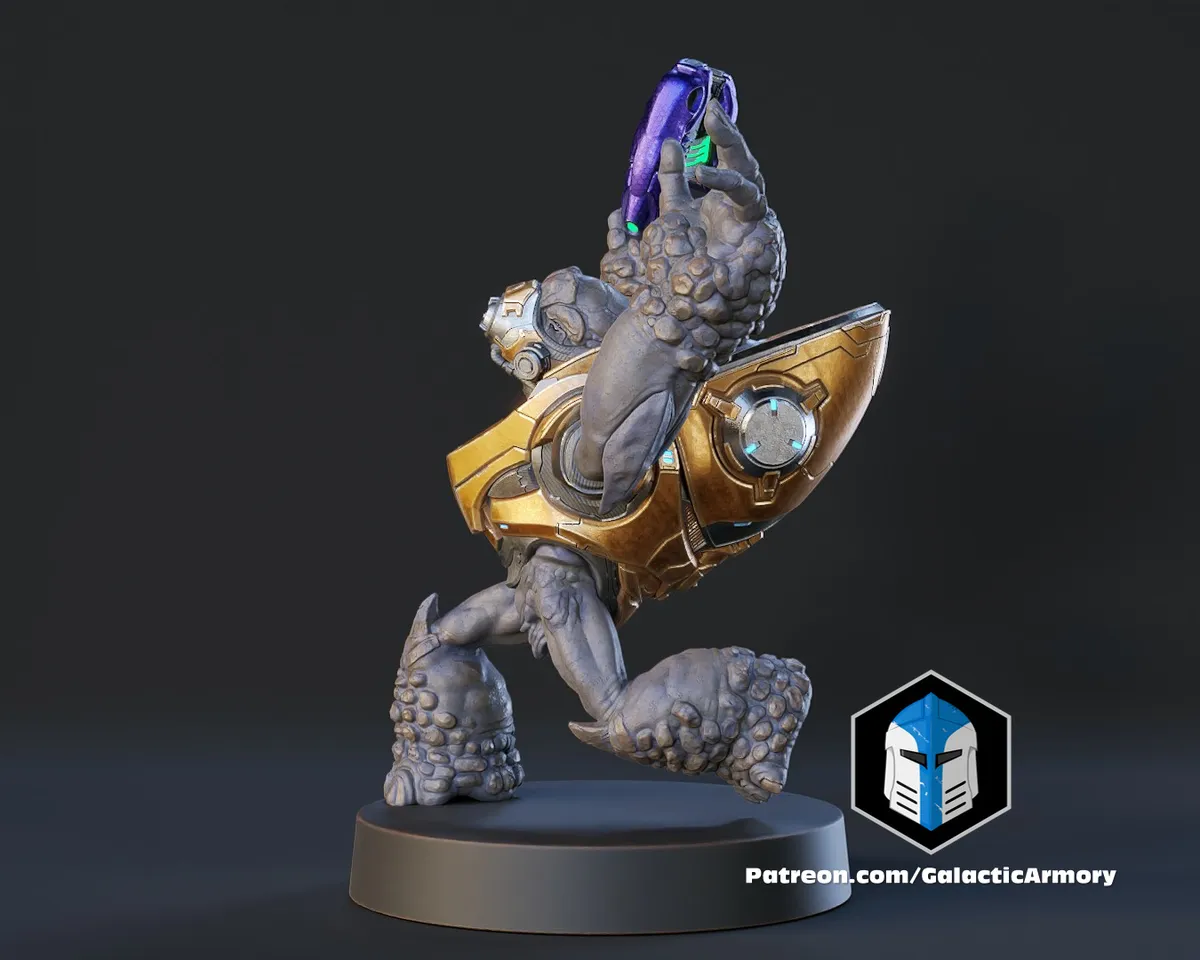 Halo Grunt Miniature by Galactic Armory | Download free STL model ...