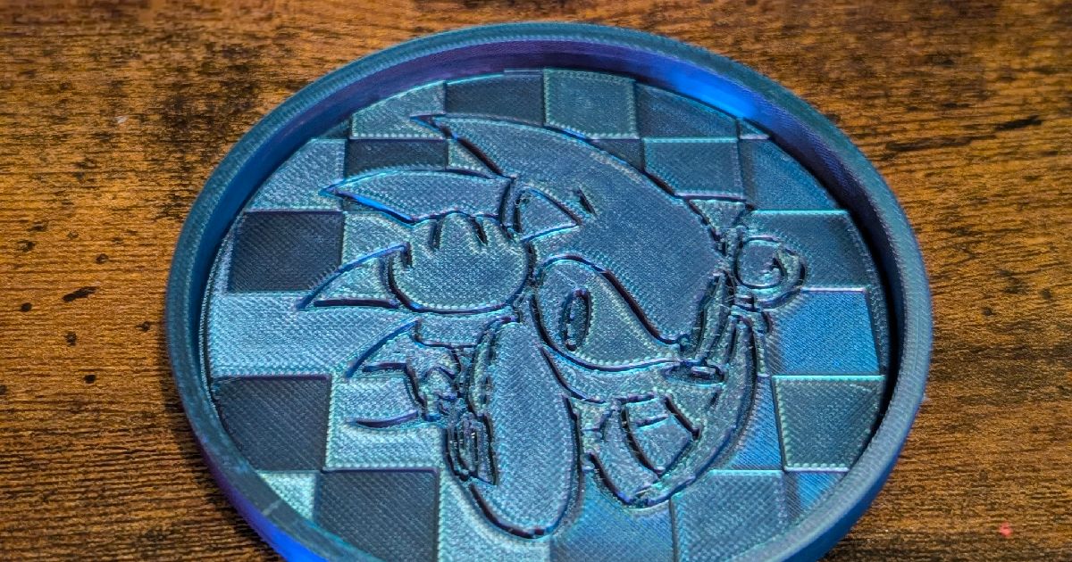 Sonic the Hedgehog Coaster by Missingno. | Download free STL model ...