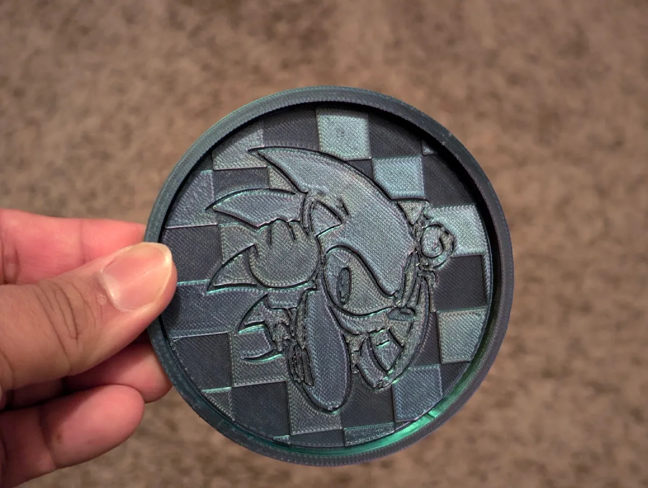 Sonic the Hedgehog Coaster by Missingno. | Download free STL model ...