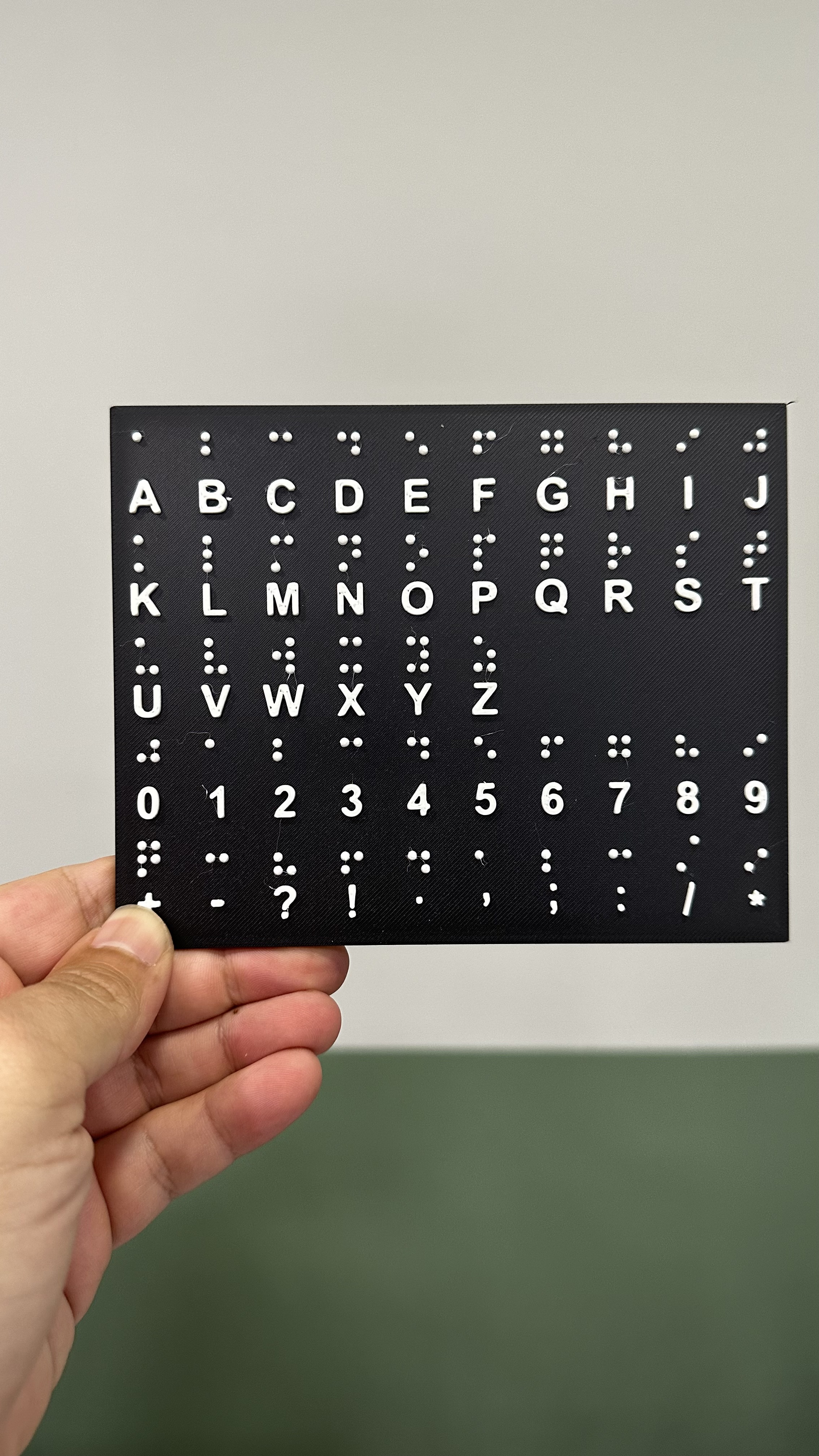 braille alphabet by Атанас Атанасов | Download free STL model ...