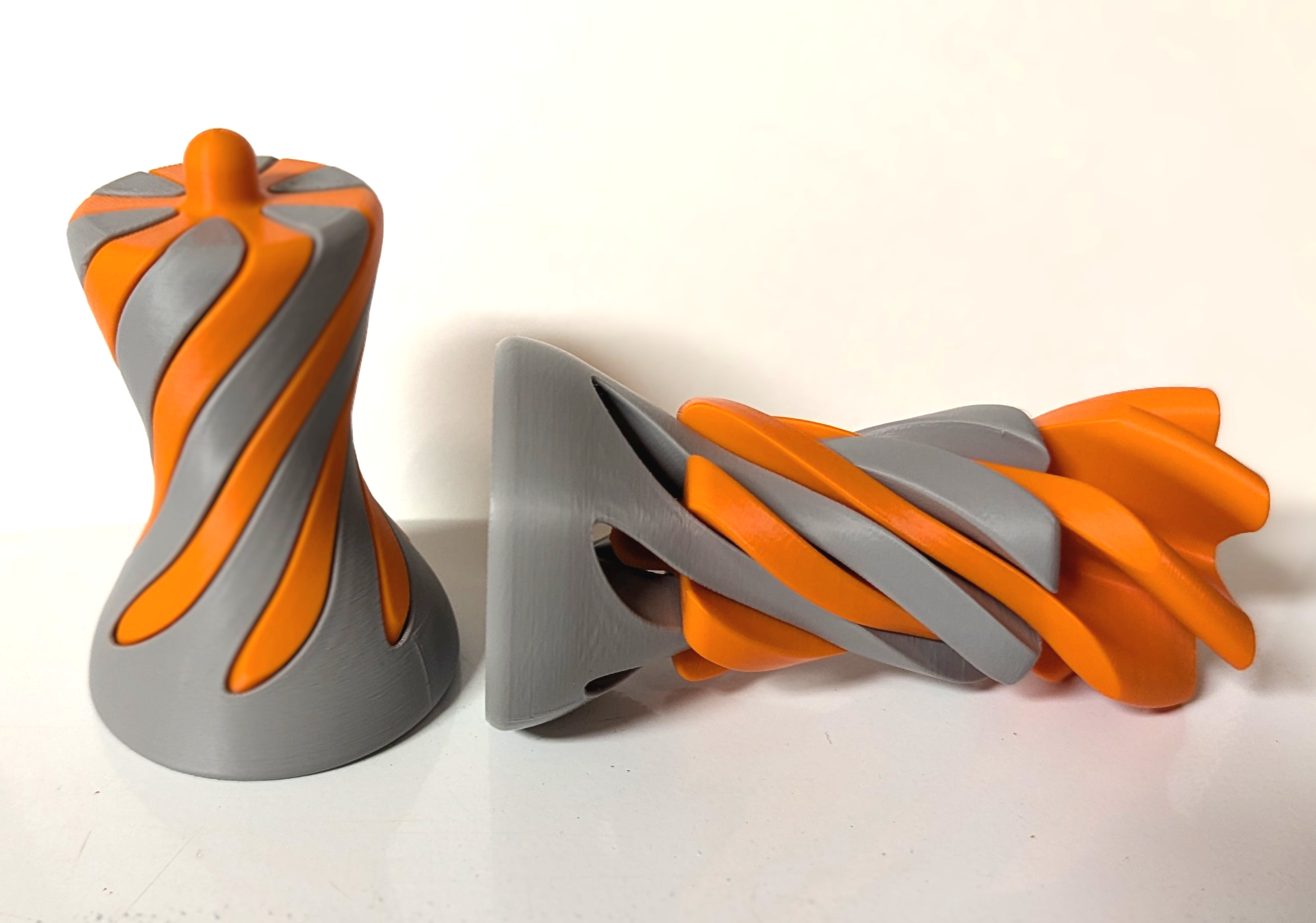 Spiral Passthrough Fidget by LIG Computer | Download free STL model ...