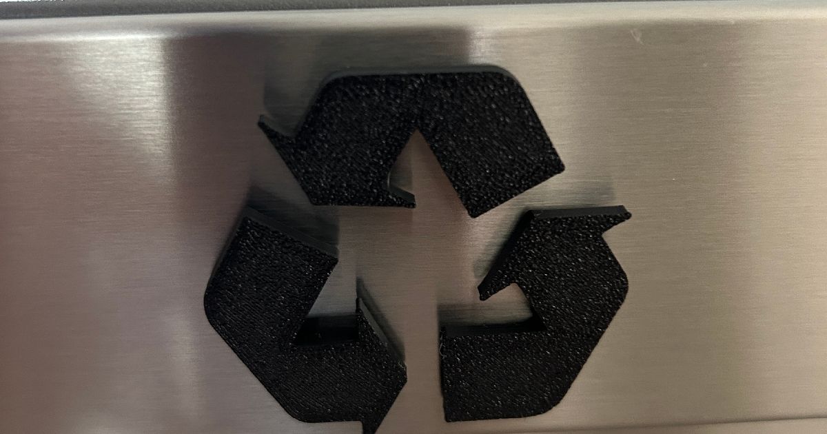 Recycle Logo by ll NATE DOGG ll | Download free STL model | Printables.com