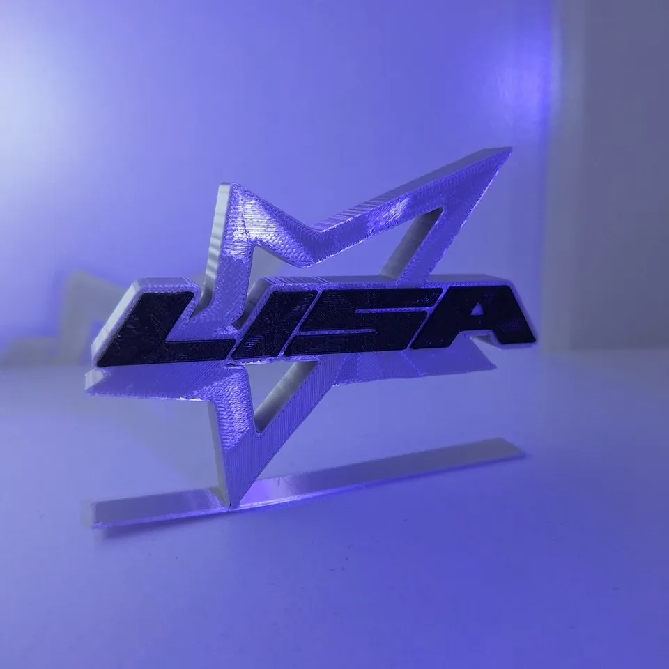 LISA Rockstar Logo by 다니엘 Daniel | Download free STL model | Printables.com