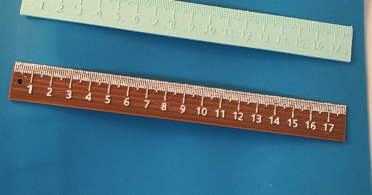 18cm ruler (metric) by jnorre | Download free STL model | Printables.com