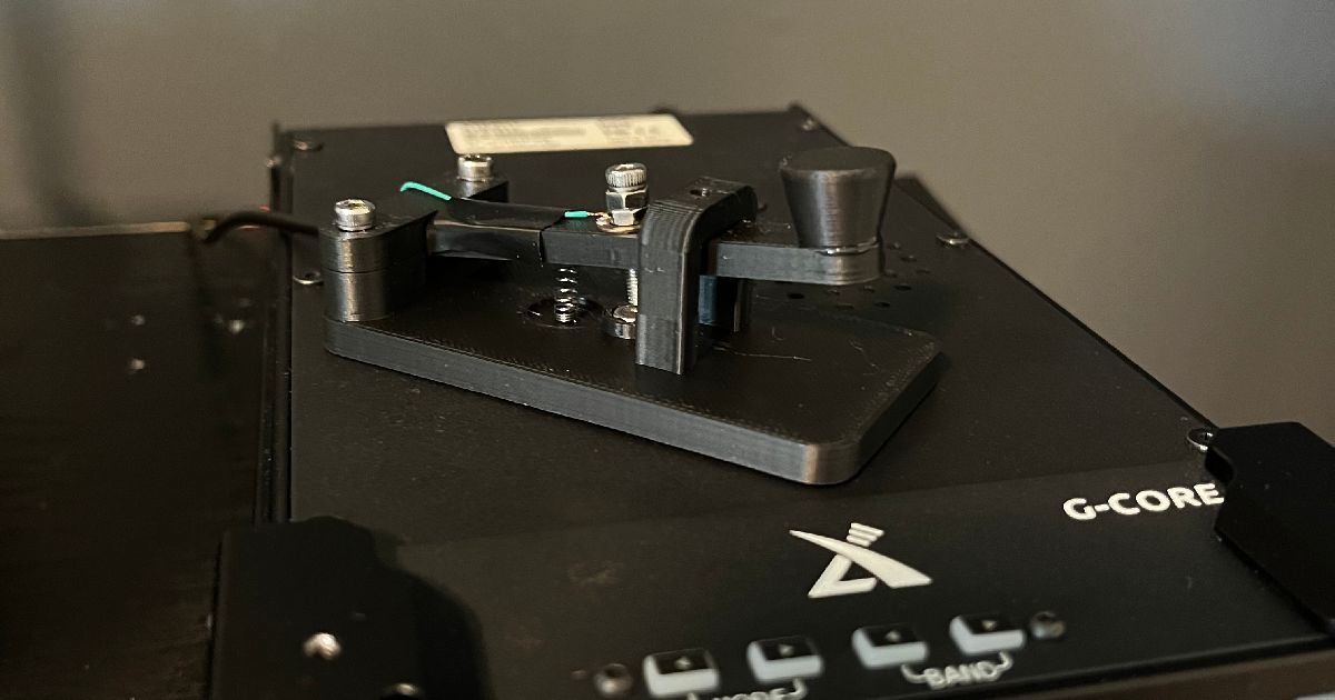 CW Keyer by 23MWagner | Download free STL model | Printables.com