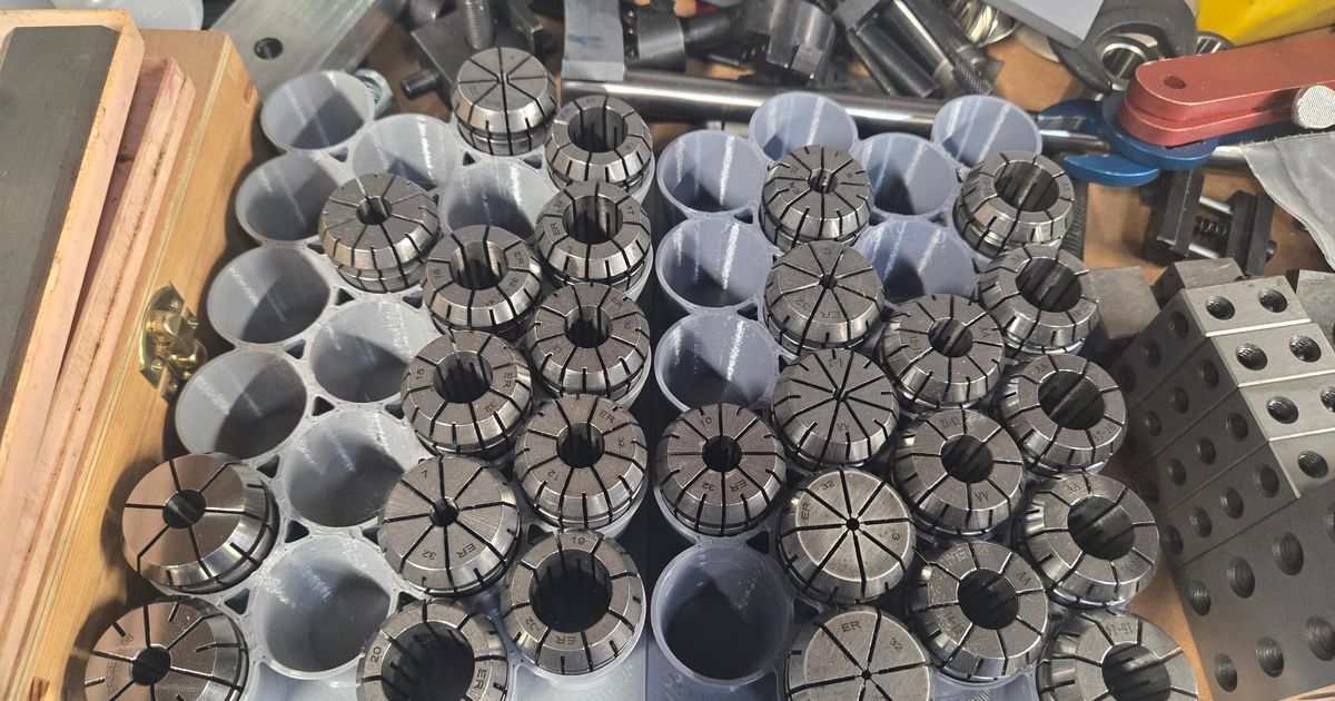 Gridfinity ER32 organizer von burdickjp | Kostenloses STL-Modell ...