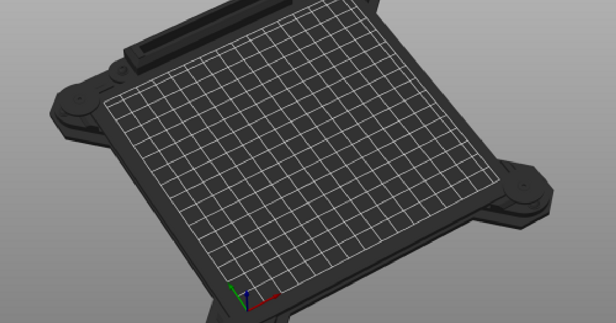 Lulzbot mini bed for Prusa Slicer! by m3chless | Download free STL ...