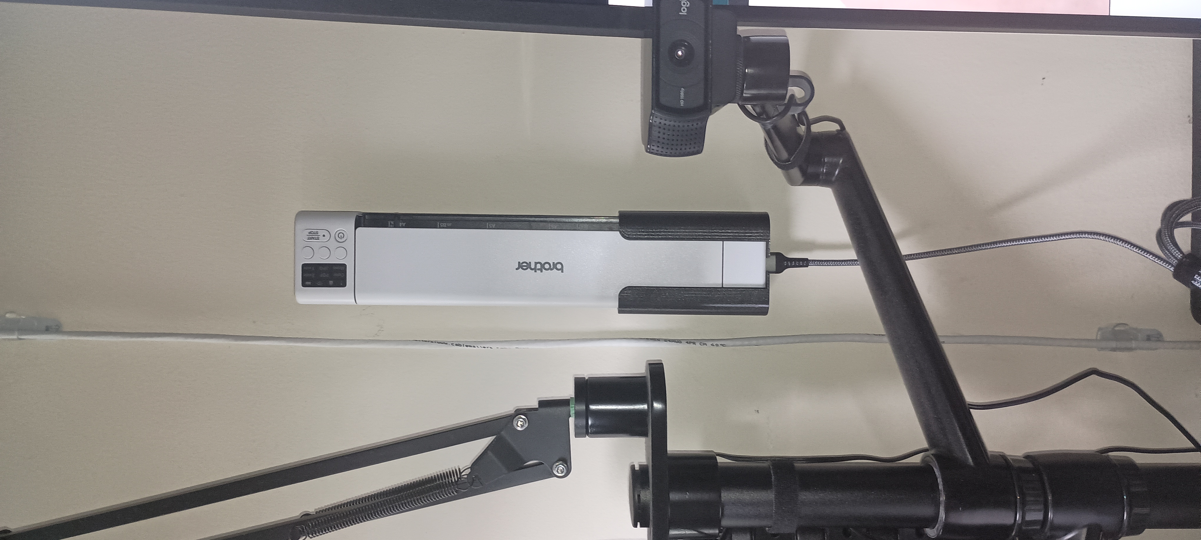 Brother Scanner DS-940DW holder by Craig Trader | Download free STL ...