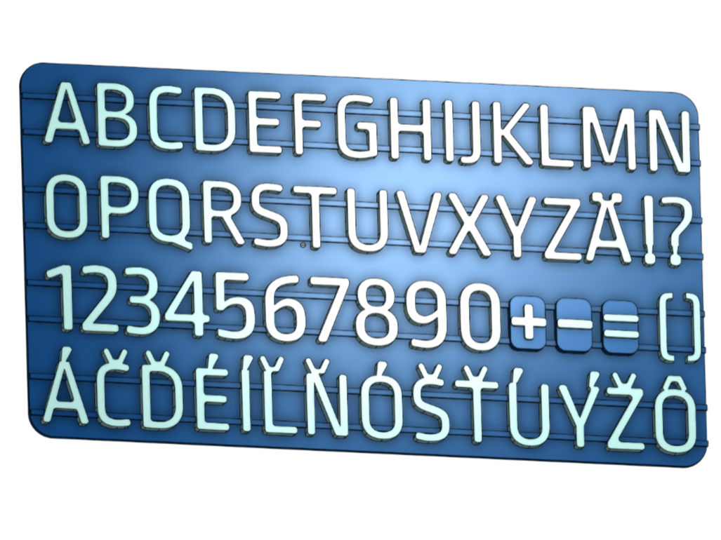 Alphabetical and numerical table by Thorin Oakenshield | Download free ...