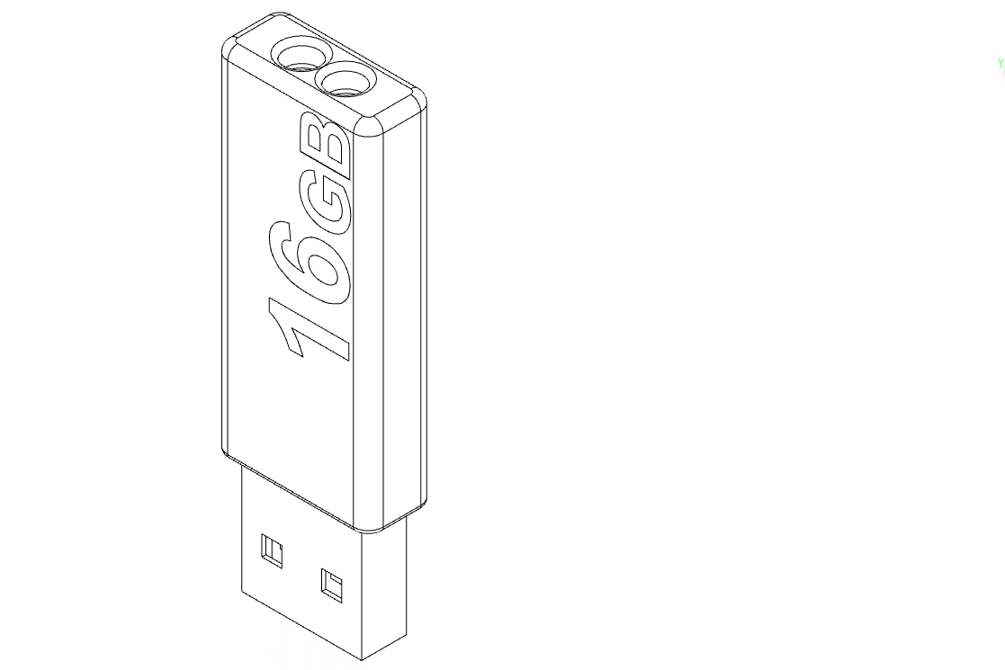 USB Sticks Printed Enclosure by Albi27 | Download free STL model ...